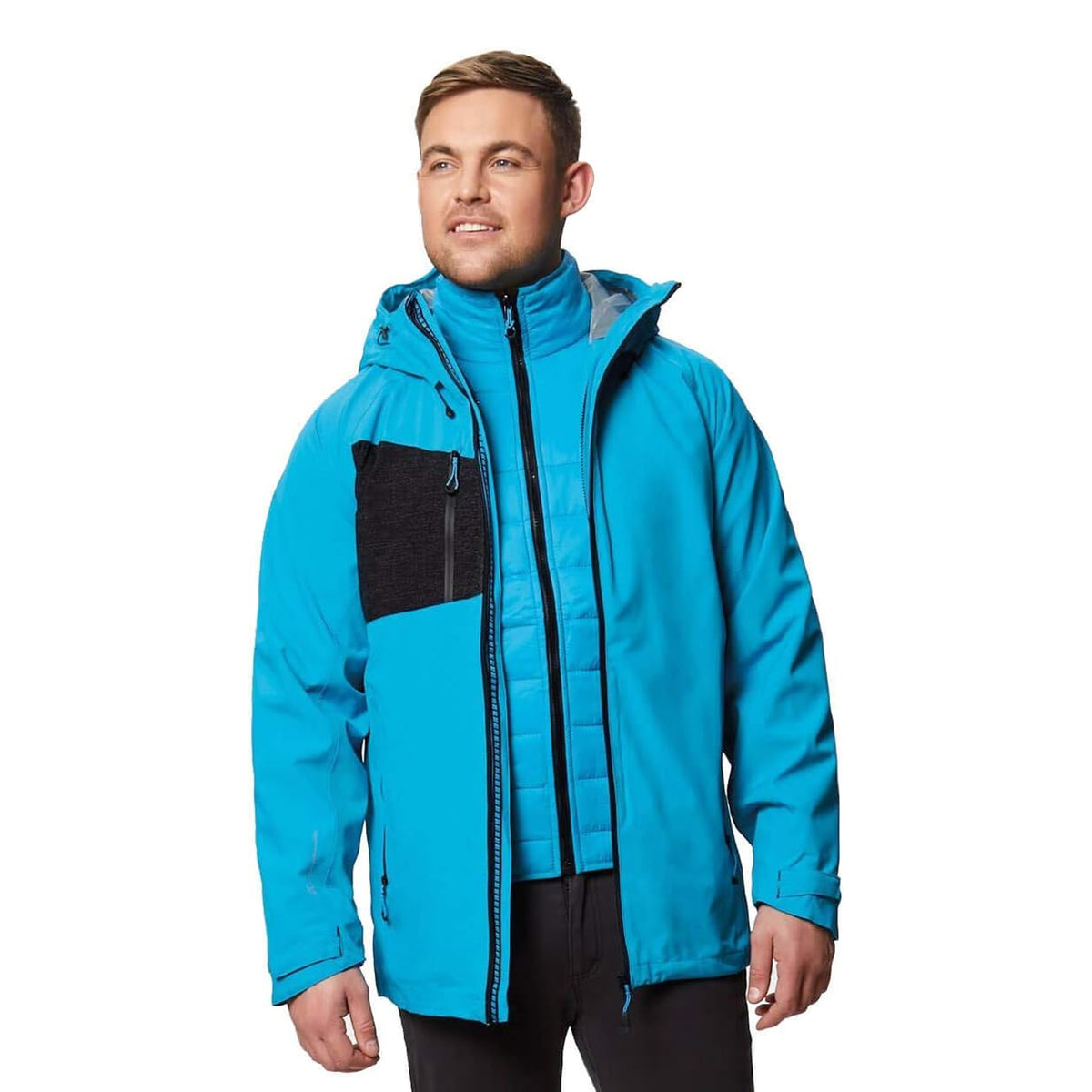 Regatta Mens X-Pro Evader II Reflective 3 in 1 Waterproof Jacket ...