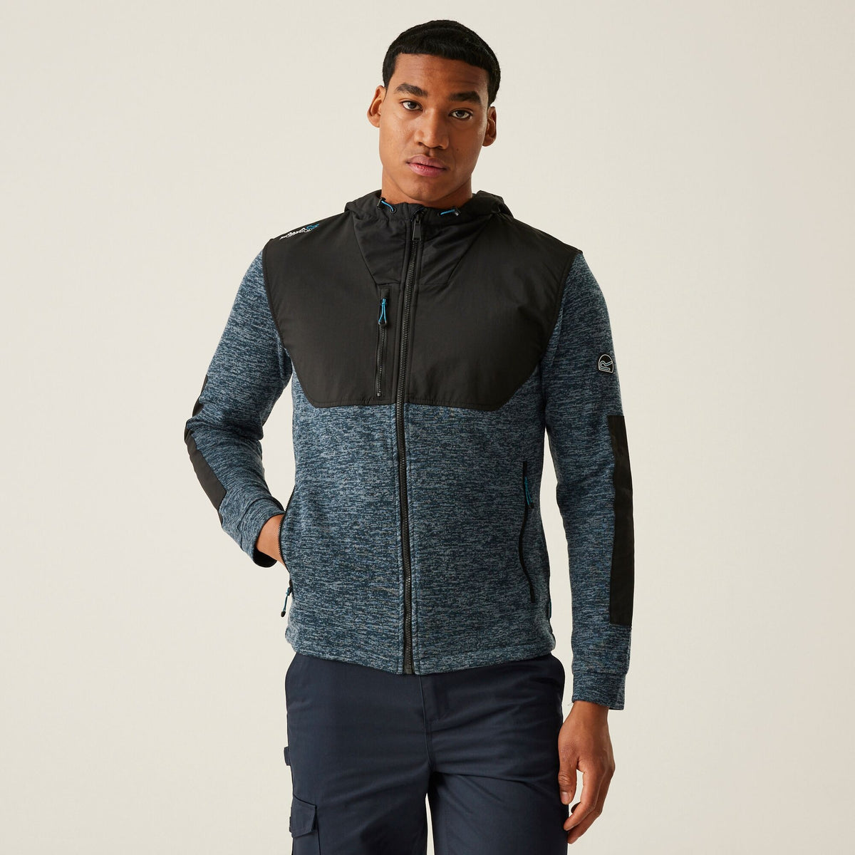 Regatta Mens Heist Hybrid Hoodie Hooded Fleece Jacket – Portstewart ...
