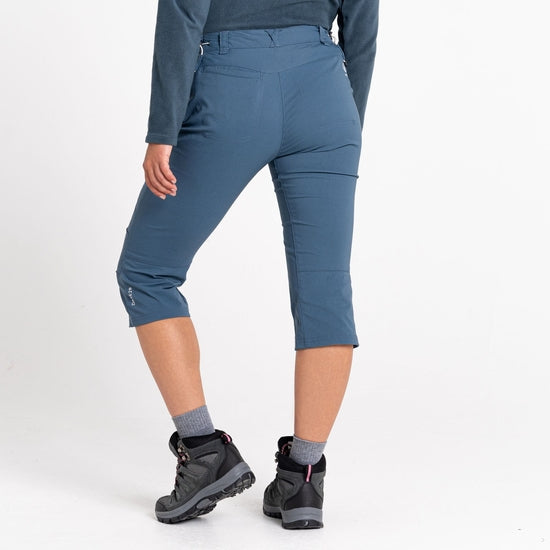 Dare2b Womens Melodic II 3 4 Stretch Capri Trousers 8 Orion Grey