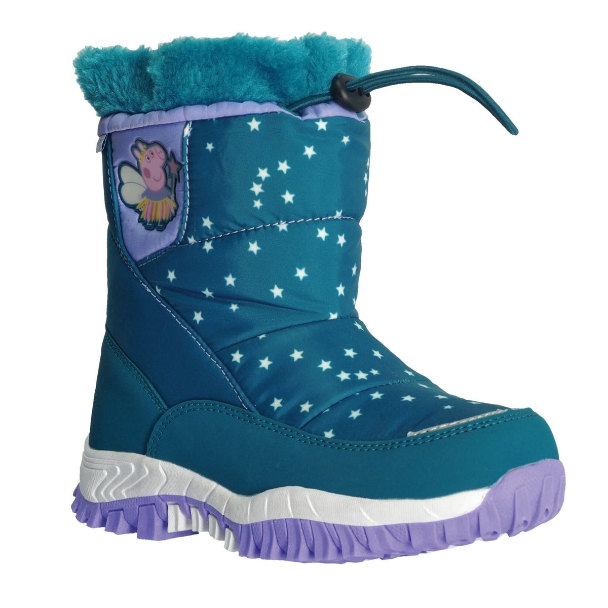 Regatta Kids Peppa Pig Insulated Cosy Winter Fleece Lined Boots ...